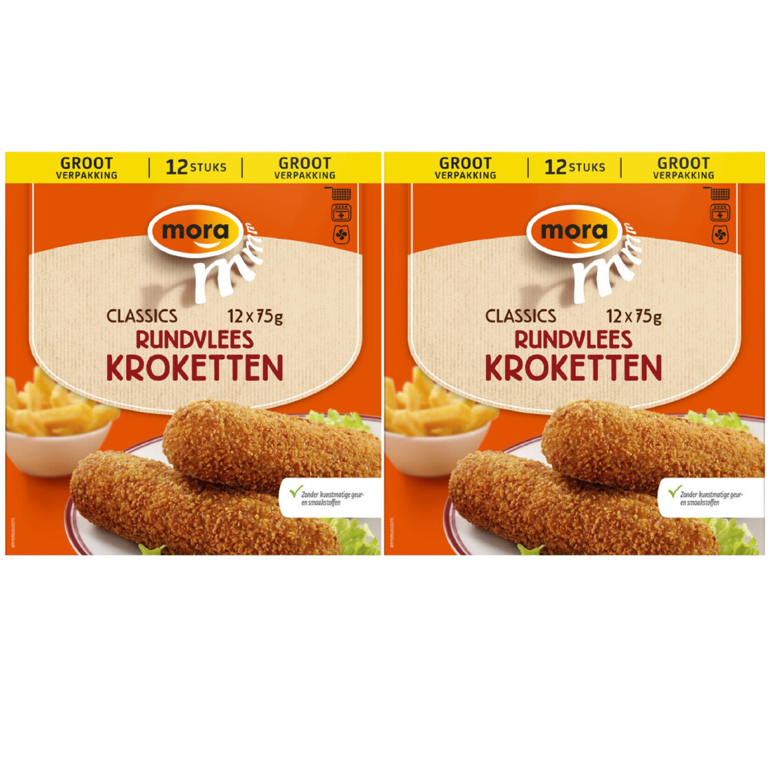 2 x Mora Rundvlees Kroket I Beef ragout Croquette I hollandshop24