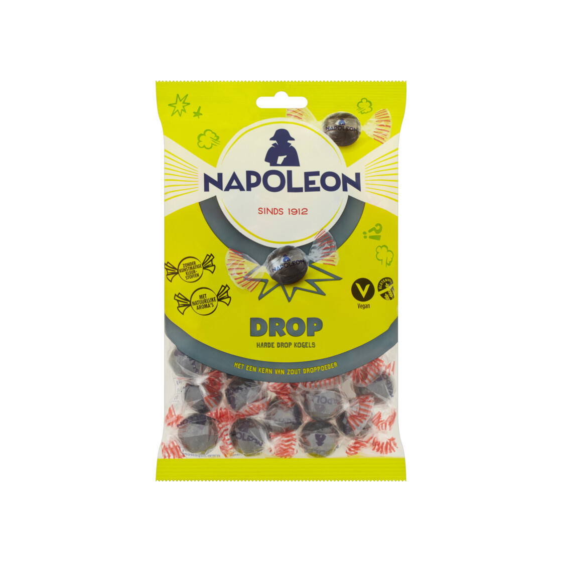 Napoleon Harde Drop Kogel - Dutch Licorice - 225