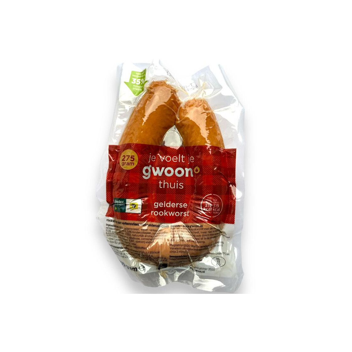 Dutch Sausage I Rookworst I buy here online!