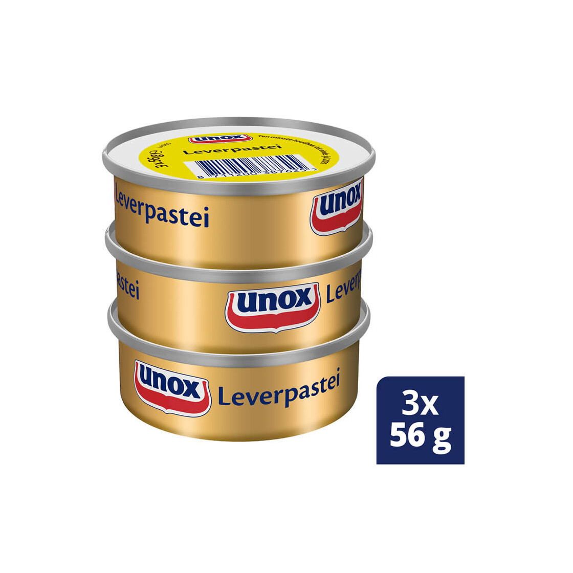 Unox Leverpastei I Liver pate I 3 x 56g I buy online