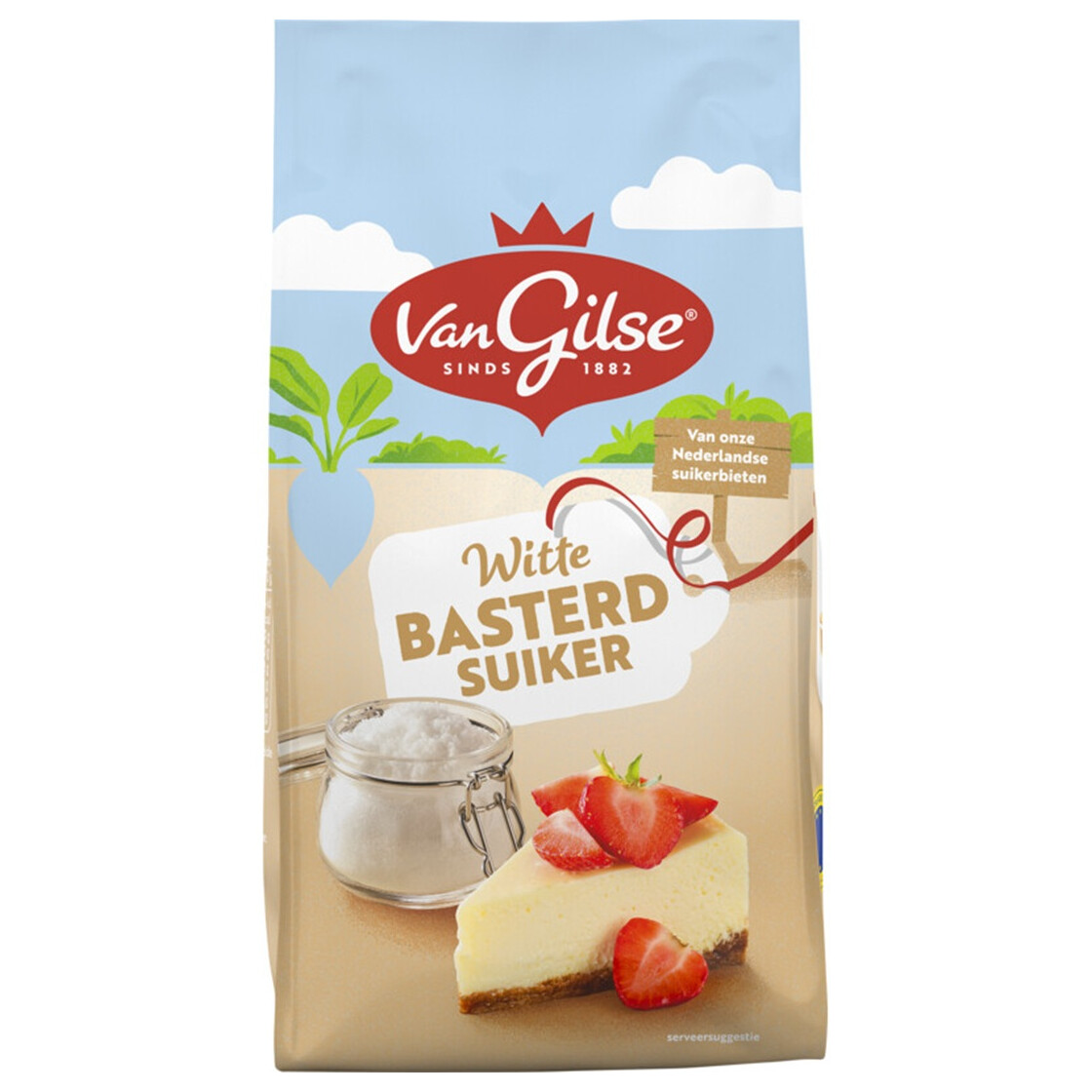 van Gilse White Castor sugar I order here I hollandshop24.com