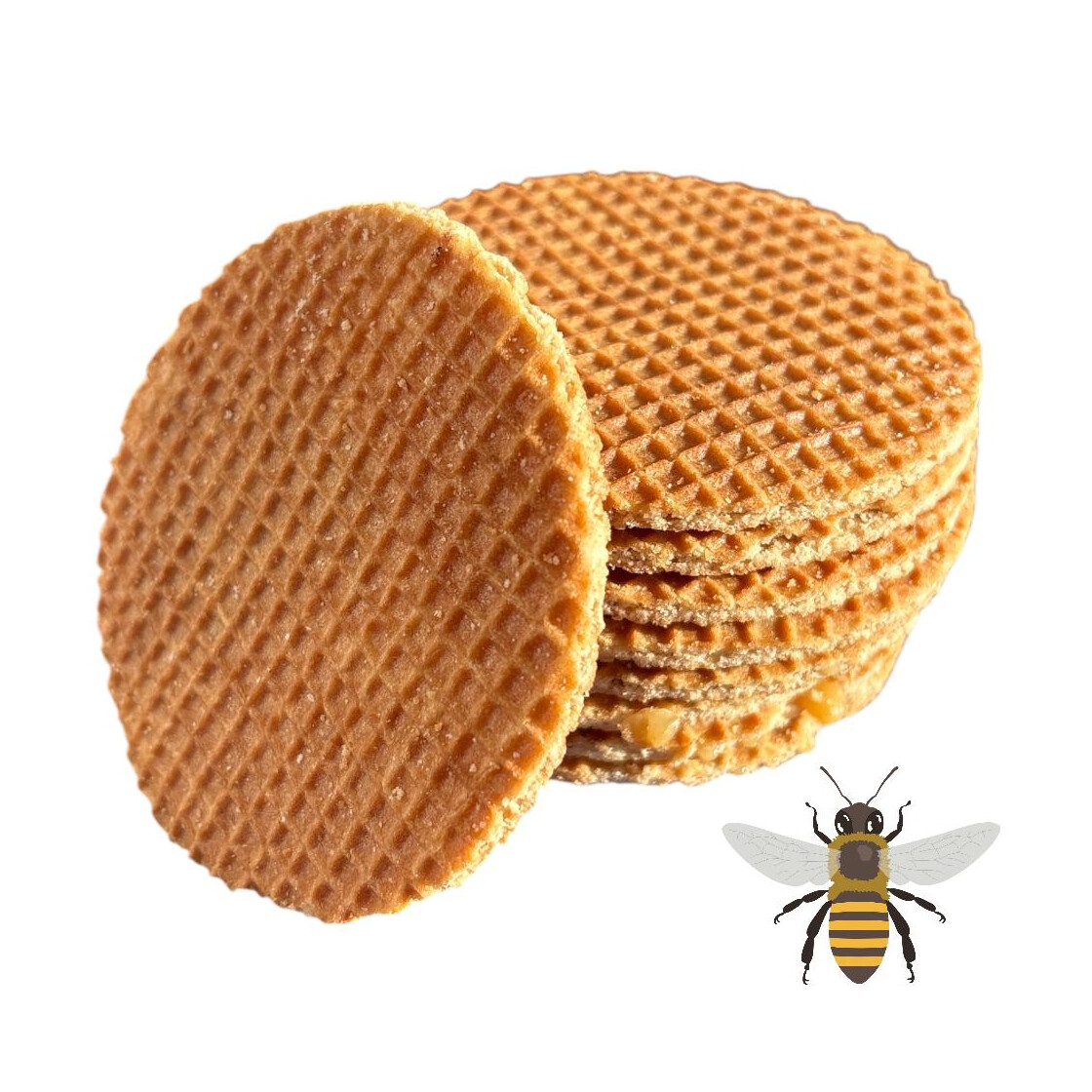 G'woon Honing Stroopwafels I Dutch Syrup Waffles I Hollandshop24
